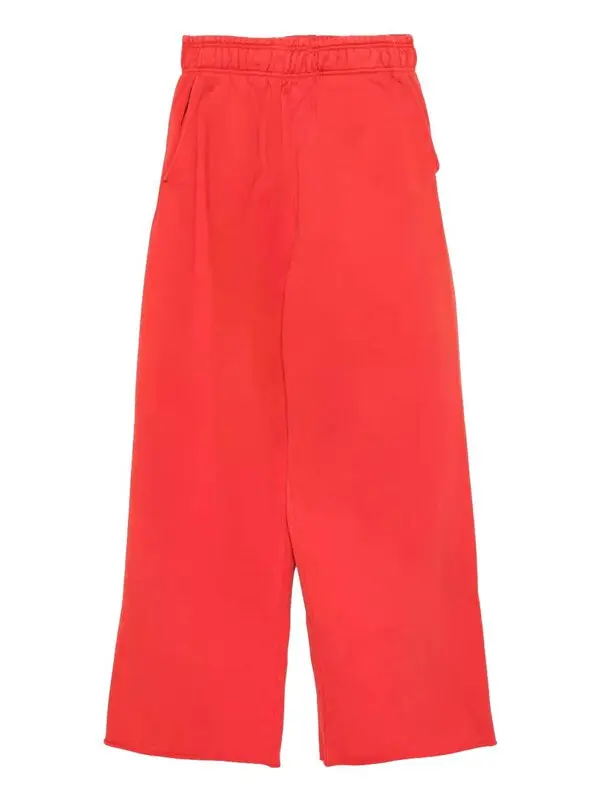 ENTIRE STUDIOS Elastic-waistband Side-pocket Pants - Red