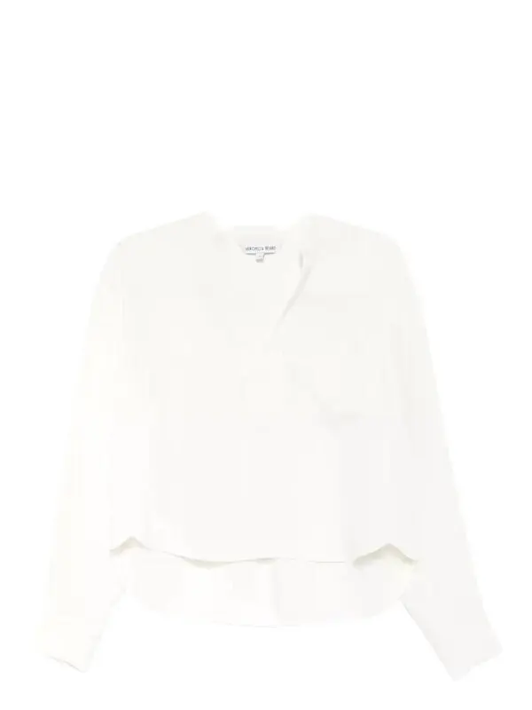 Veronica Beard Dean Blouse - White