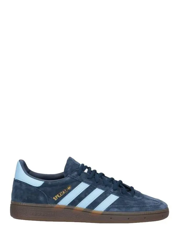 Adidas Leather Lace Up Sneakers - Blue
