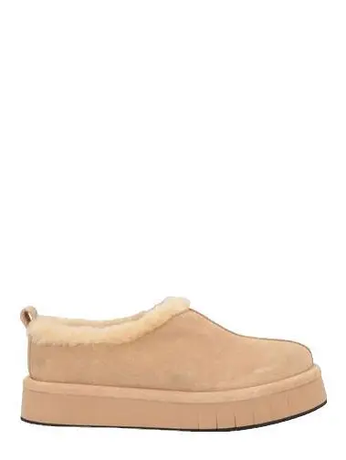 PALOMA BARCELO Shearling Clogs - Beige