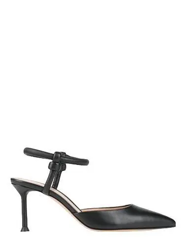 GIANVITO ROSSI Pumps In Leather - Black