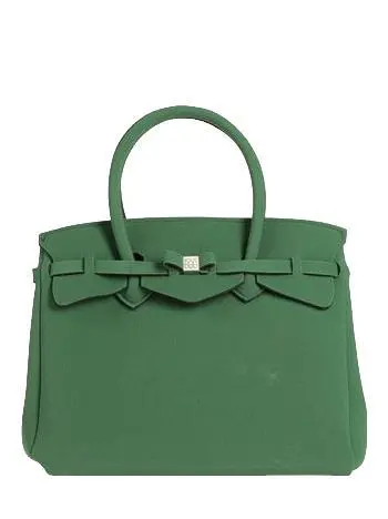 Save My Bag Handbag In Polyamide And Elastane - Green