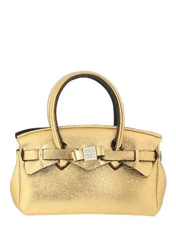 Save My Bag Handbag In Polyamide And Elastane - Gold