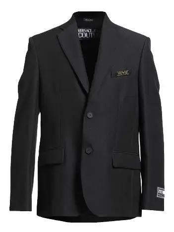 Versace Blazer Size Polyester - Black