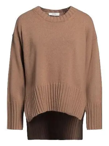 Alpha Studio Sweater In Wool, Viscose, Polyamide, And Cashmere - Beige