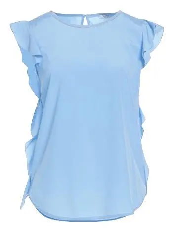 Peserico Silk Blend Top - Light Blue