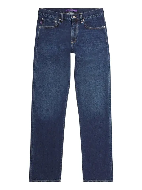 Ralph Lauren Straight Selvedge Denim Jeans - Navy