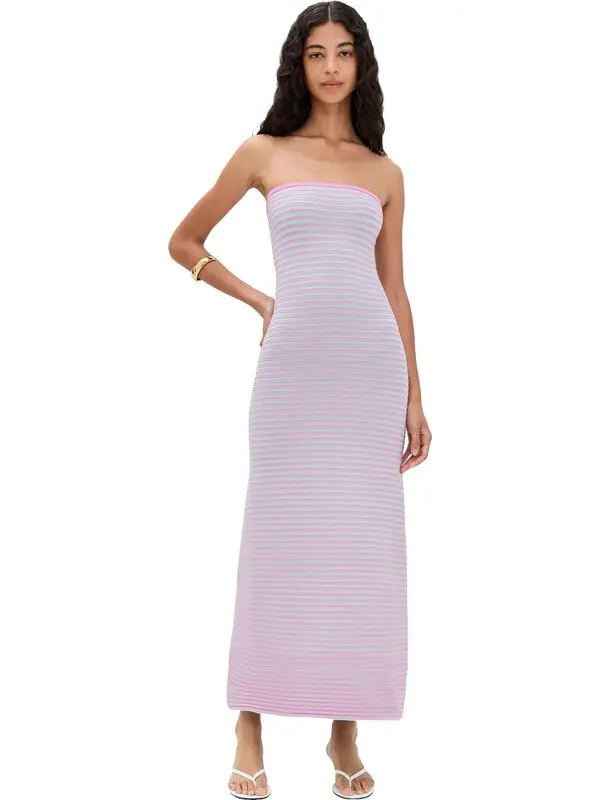 THE WOLF GANG Sunmor Midi Dress - Lavender