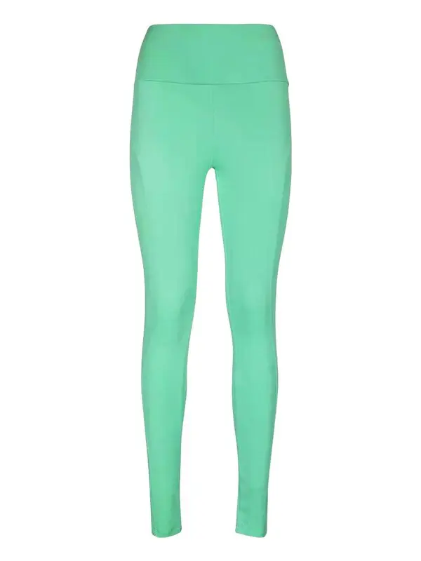 MSGM High-waist Leggings - Green