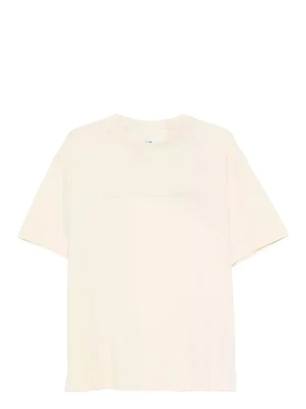 C.P. COMPANY Crew-neck T-shirt - Neutrals