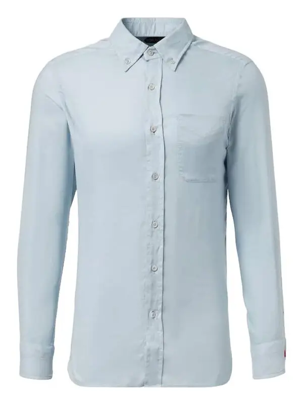 TOM FORD Twill Shirt - Blue