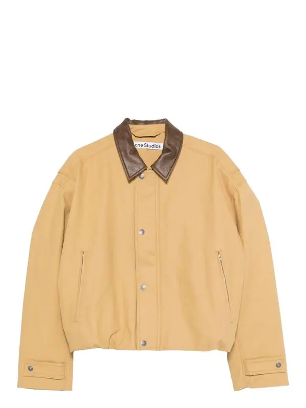 Acne Studios Cotton Blouson Jacket - Beige