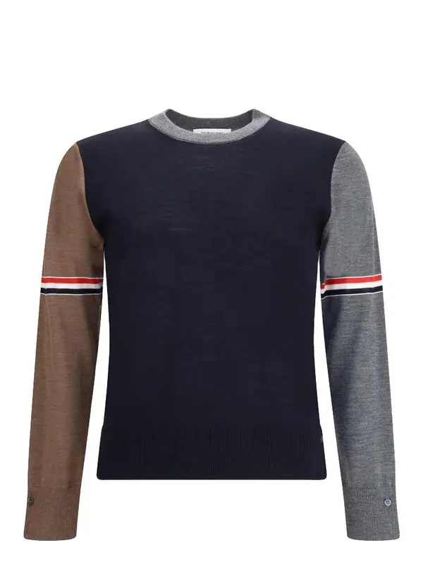 Thom Browne Virgin Wool Sweater - Multicolour