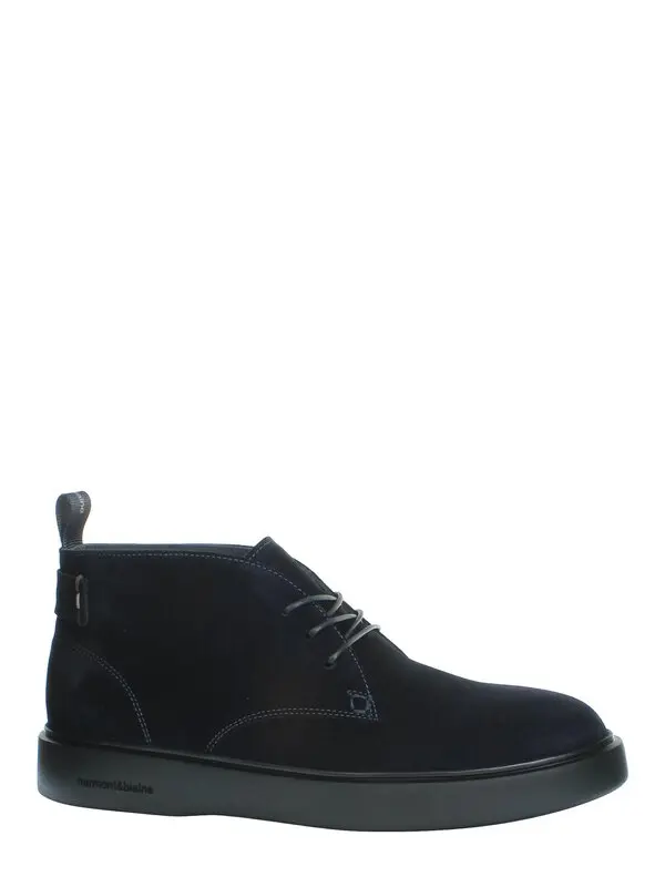 HARMONT & BLAINE Lace-up Ankle Boots - Blue