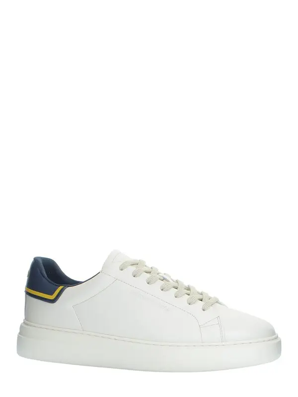 HARMONT & BLAINE Leather Sneakers - White