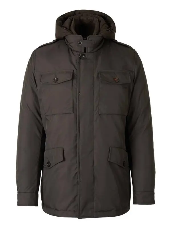 MOORER Sahariana Isac Down Jacket - Grey