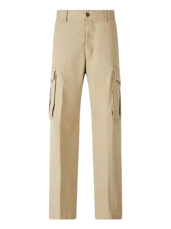Dsquared2 Wide Leg Cargo Trousers - Brown