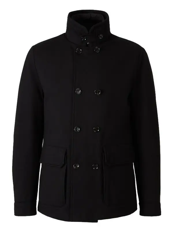 MOORER Short Coat - Black