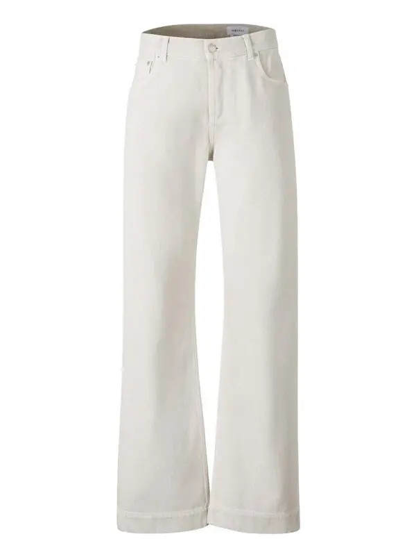 Alexander McQueen Wide Straight Jeans - Beige