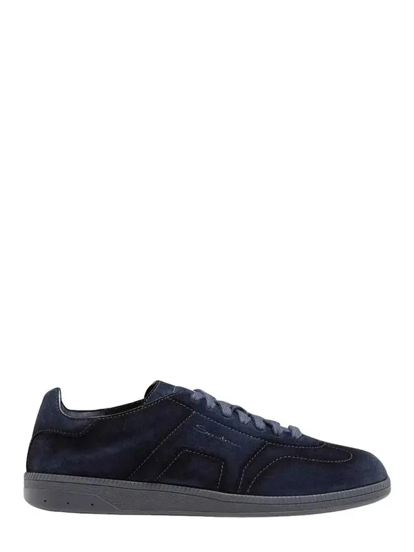 Santoni Dbs Oly Sneaker - Navy Blue