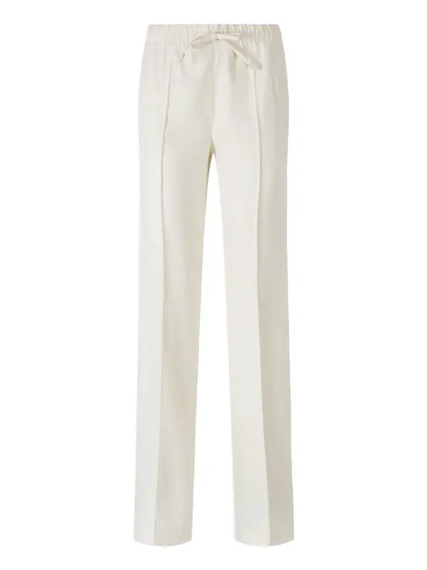 TOM FORD Straight-leg Viscose And Silk Trousers - Beige