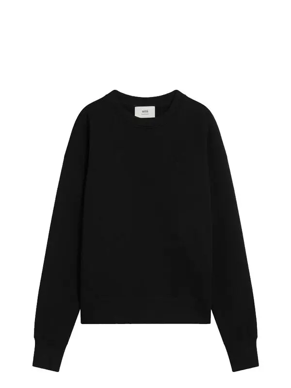 Ami De Coeur Crewneck Sweatshirt - Black