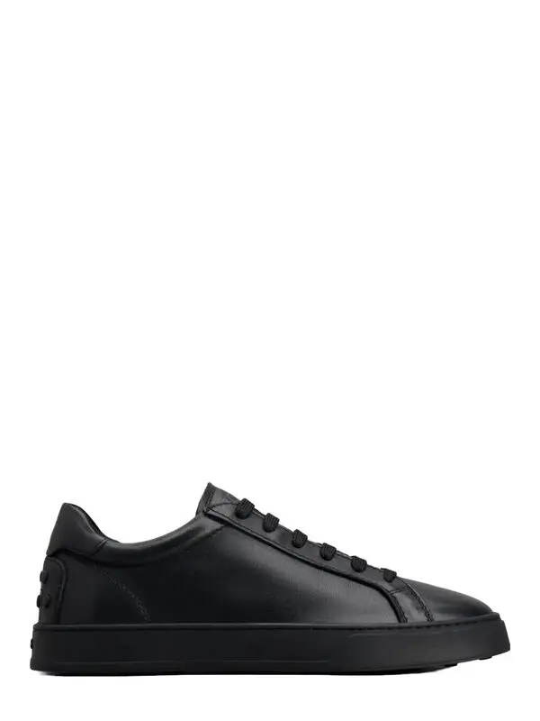 TOD'S Low-top Leather Sneakers - Black