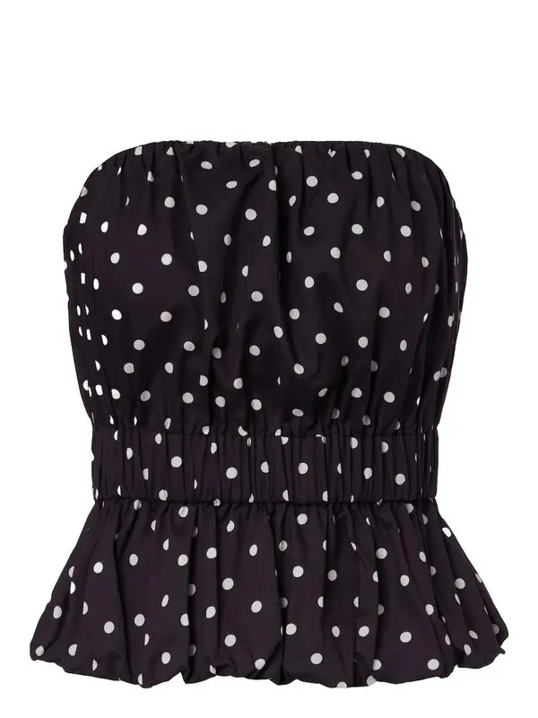 Posse Aurelia Polka-dot Top - Multicoloured