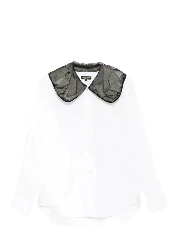 Comme Des Garçons Cotton Shirt - White