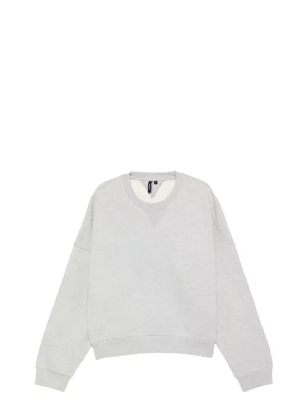 ENTIRE STUDIOS Crew Neck Cotton Sweatshirt - Grey