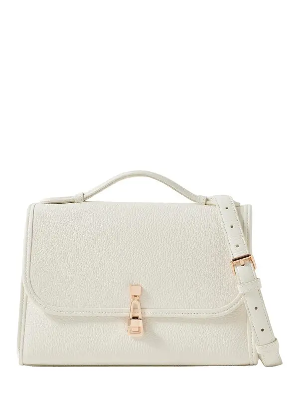 Gabriela Hearst Leonora Medium Textured-leather Tote - Ivory
