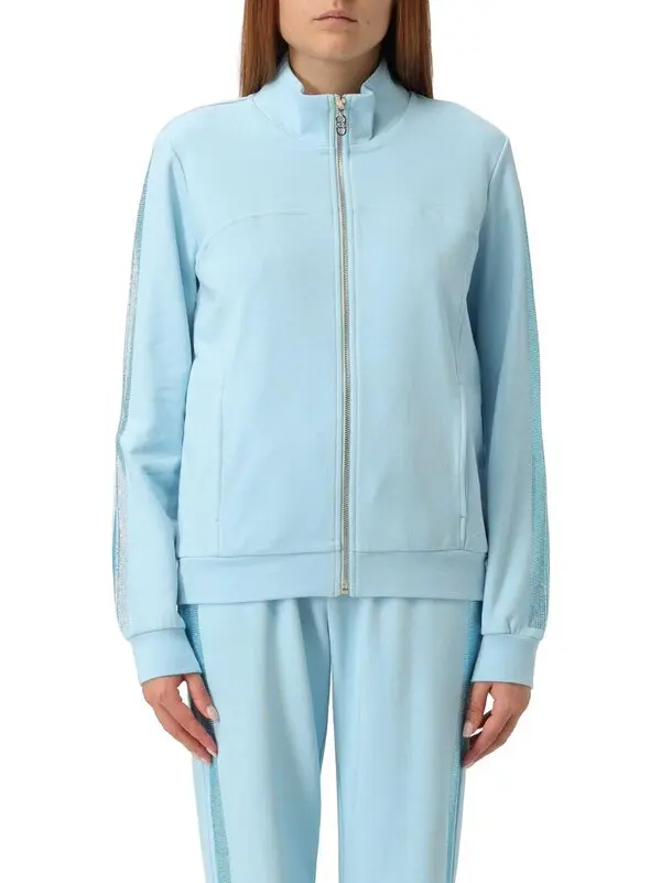 Liu Jo Full Zip Sweatshirt - Sky Blue