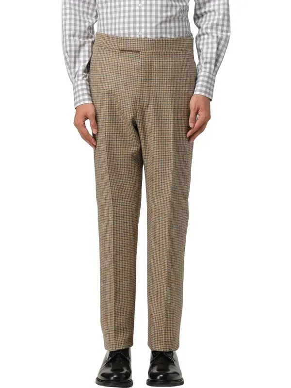 Thom Browne Tailored Plaid Trousers - Beige