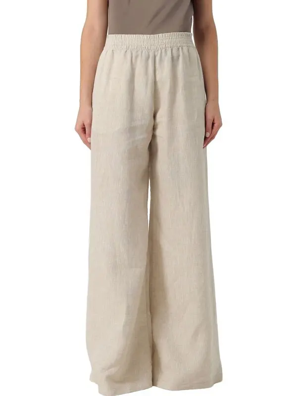 Fabiana Filippi Wide Leg Trousers - Grey