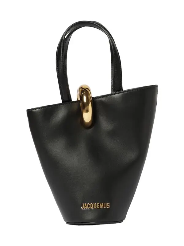 Jacquemus Leather Handbag - Black