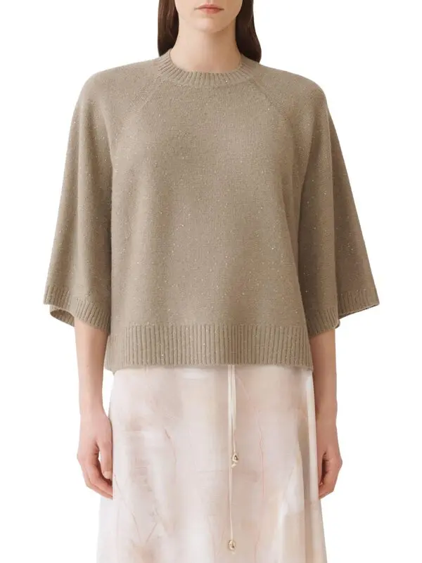 Fabiana Filippi Pullover Sweater - Olive