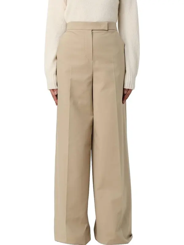 Max Mara Wide Leg Trousers - Sand