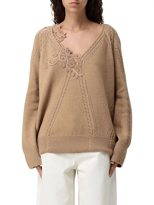 Ermanno Scervino Pullover Sweater - Beige