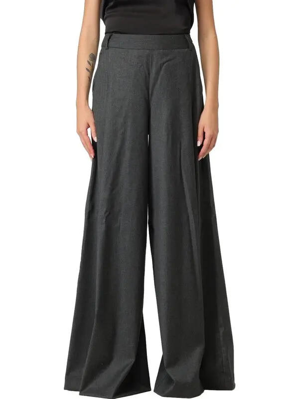 Ermanno Scervino Wide Leg Trousers - Grey