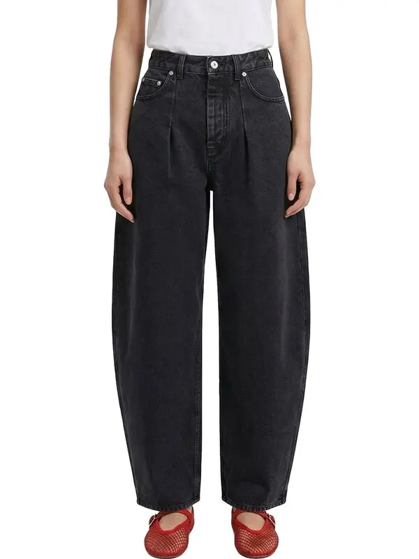 Jacquemus Wide Leg Jeans - Black