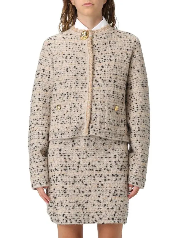 Fabiana Filippi Textured Jacket - Beige