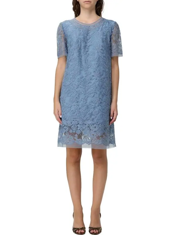 Ermanno Scervino Dress - Gnawed Blue