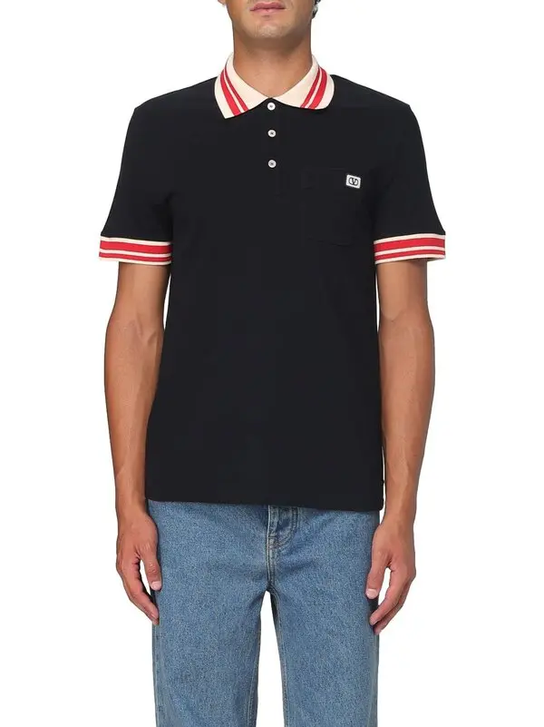Valentino Garavani Polo Shirt - Black