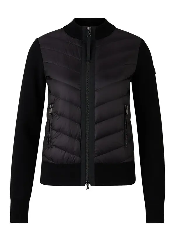 Bogner Zilly Hybrid Knit Jacket - Black