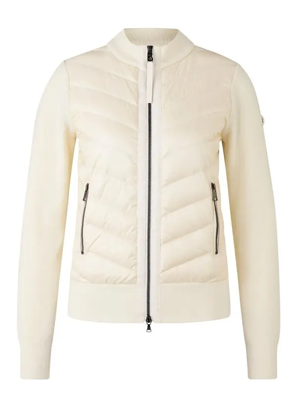 Bogner Zilly Hybrid Knit Jacket - Cream
