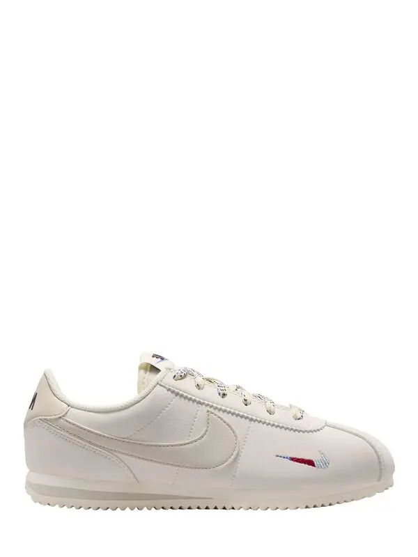 Nike Cortez Gs 'mini Swoosh' Sneaker - Cream