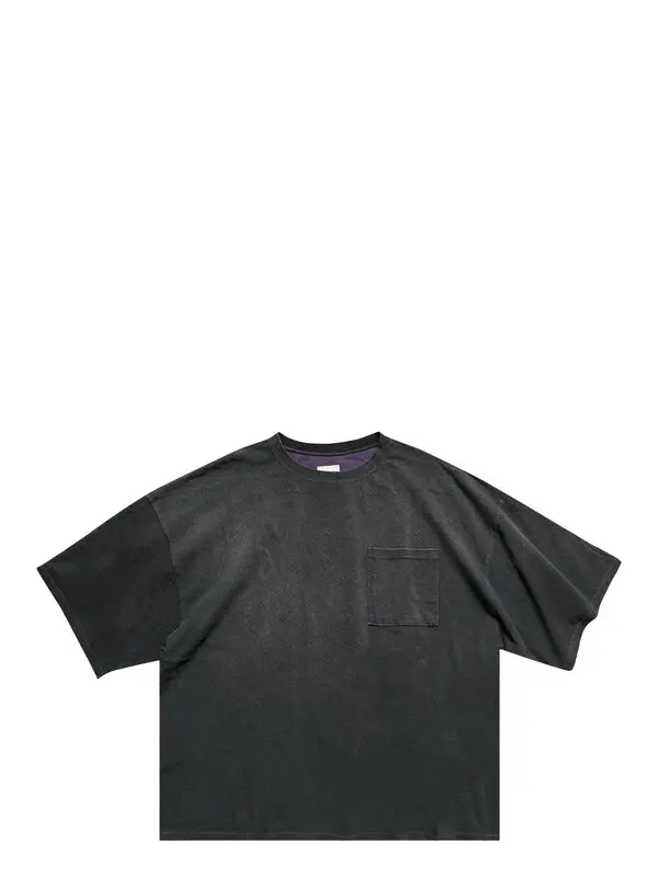 Kapital Jersey Two-tone Pocket T-shirt - Black