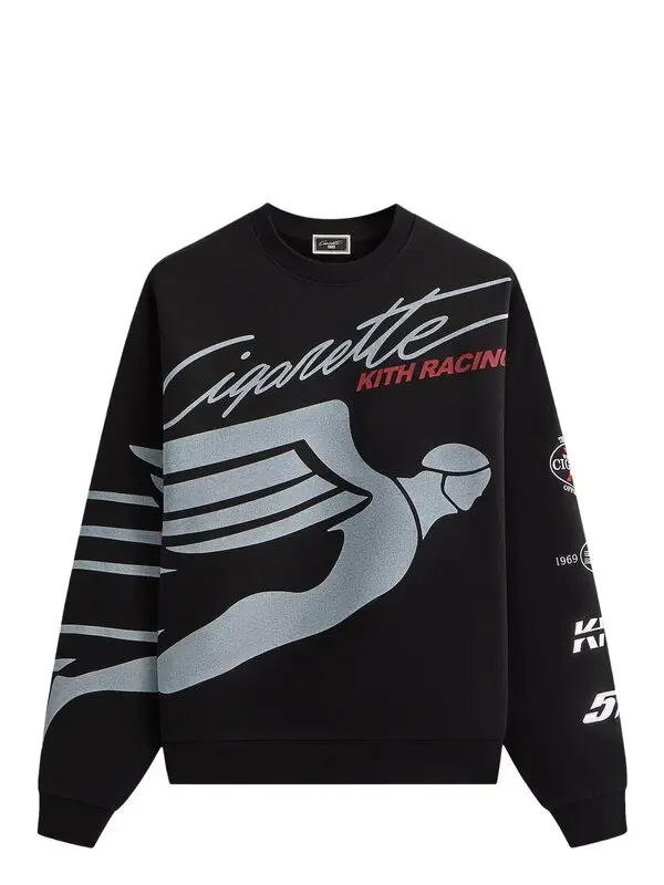 Kith For Cigarette Racing 515 Nelson Crewneck - Black
