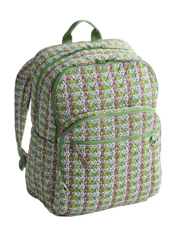 VERA BRADLEY Bancroft Backpack In Ribbon Plaid - Green