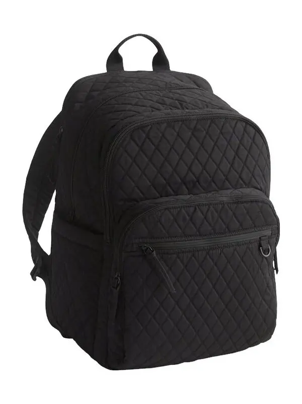 VERA BRADLEY Xl Bancroft Quilted Backpack - Black